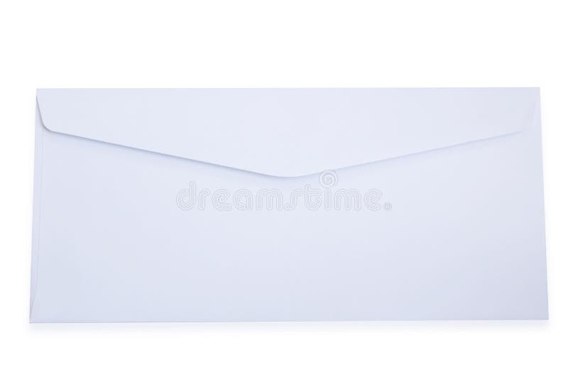 Busta bianca immagine stock. Immagine di ufficio, carta - 26283225