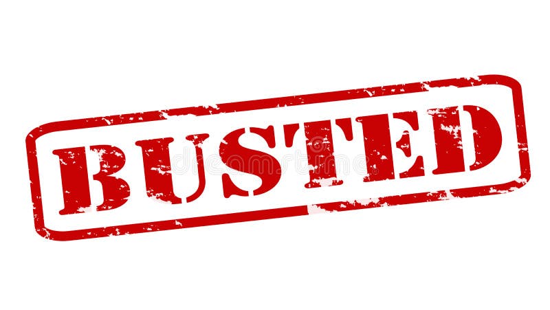 Busted иллюстрация штока. иллюстрации насчитывающей разносторонне ...