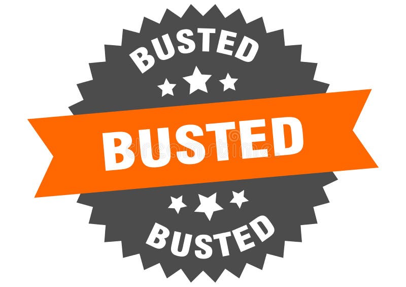 Busted Band Sign. Busted Grunge Stamp Set Stock Vector - Illustration ...