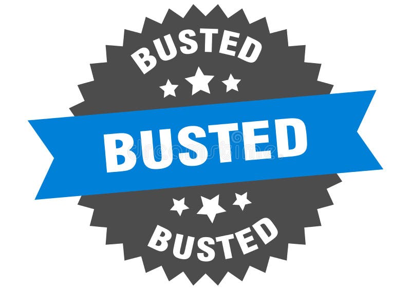 Busted Band Sign. Busted Grunge Stamp Set Stock Vector - Illustration ...