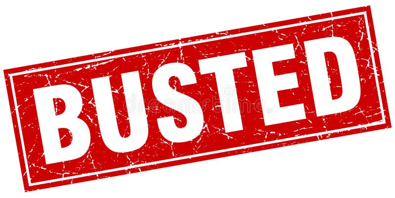 Busted stamp stock vector. Illustration of seal, isolated - 125212530