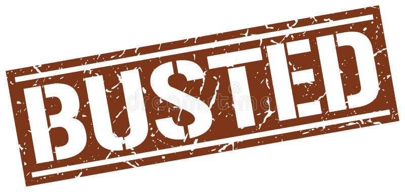 Busted stamp stock vector. Illustration of badge, sign - 120942381