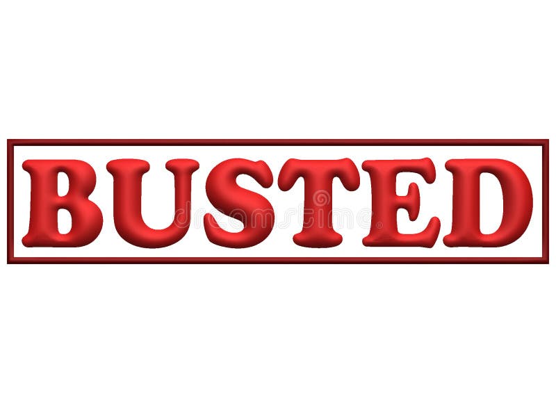 Busted stamp stock image. Illustration of stamp, caught - 130915403