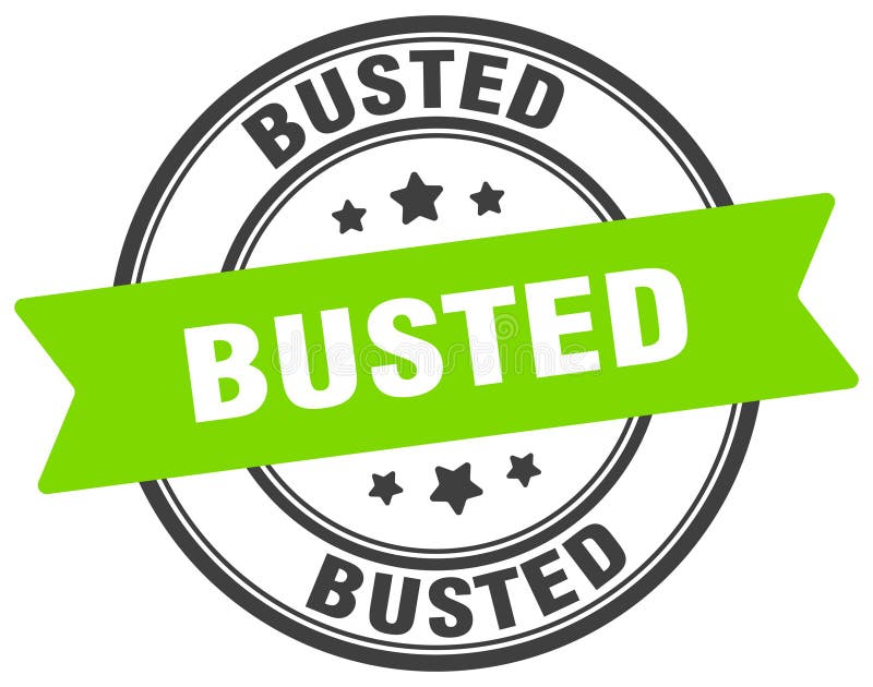 Busted stamp stock vector. Illustration of label, seal - 122092029