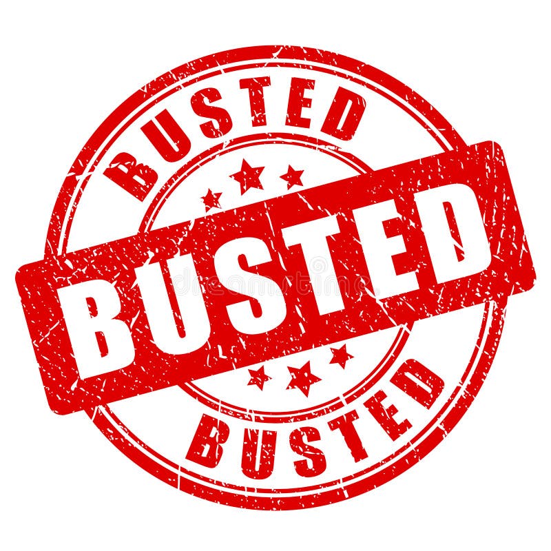 Busted vector illustratie. Illustration of malplaatje - 124340748