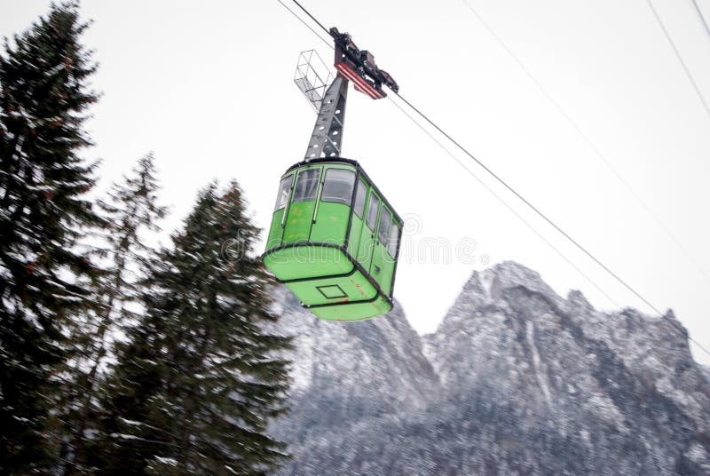 Busteni Cable Car Winter Stock Photos - Free & Royalty-Free Stock ...