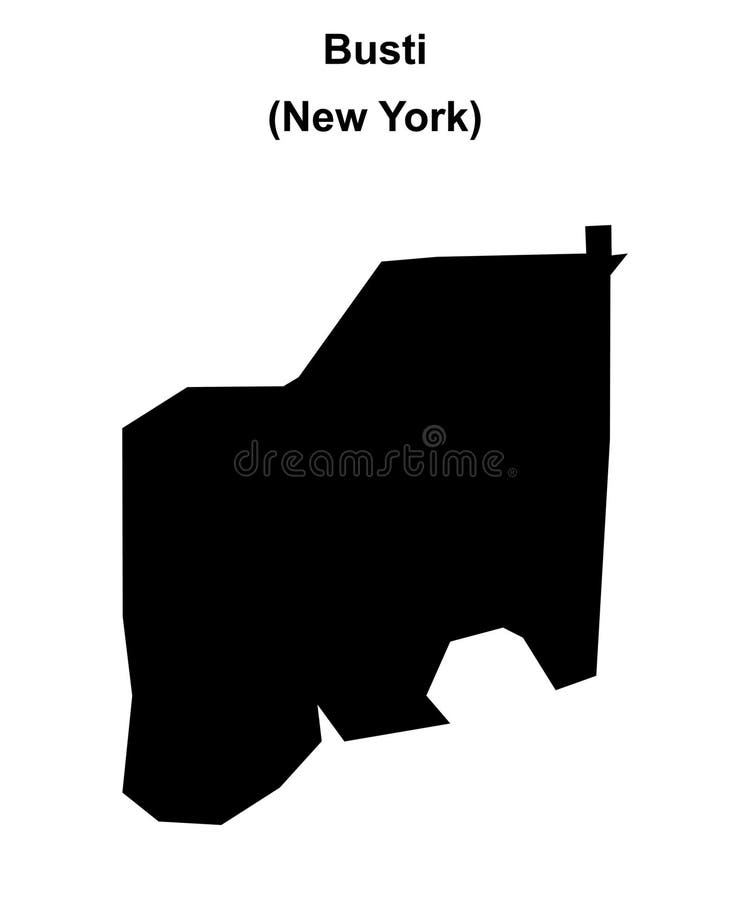 Busti Outline Map Stock Illustrations – 1 Busti Outline Map Stock ...