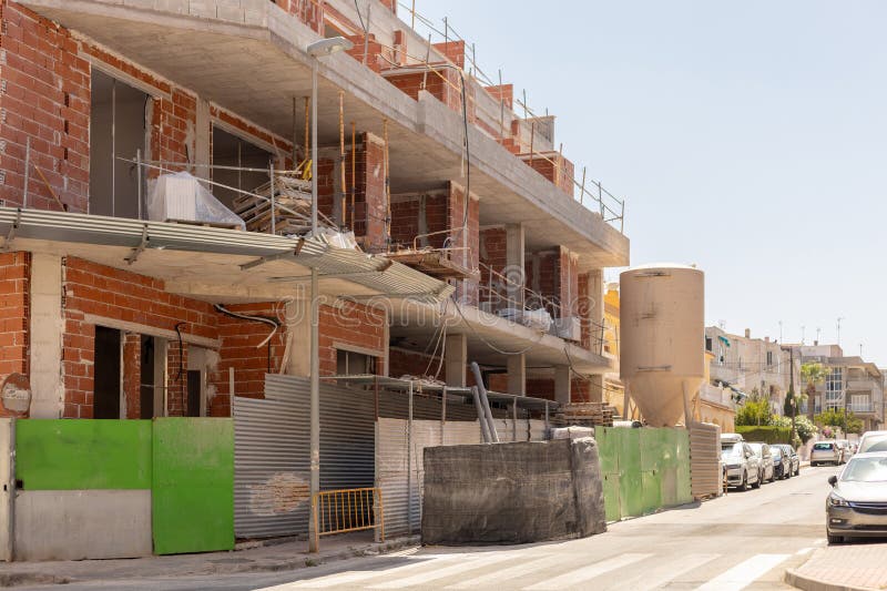 Construction Site Multiple Concrete Structures Stock Photos - Free ...