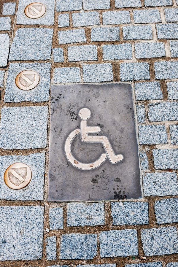 Urban Accessible Transportation in the City Stock Image - Image of ...