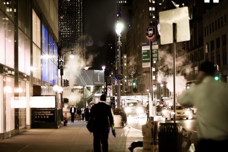Bustling City of New York with Busy Crowded Streets and Heavy Traffic ... Bustling City of New York with Busy Crowded Streets and Heavy Traffic ...