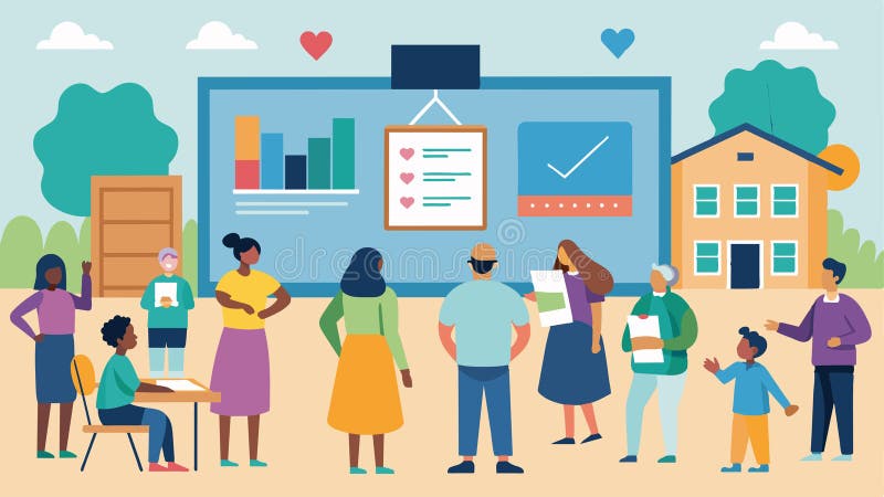 Community Bulletin Board Stock Illustrations – 260 Community Bulletin ...