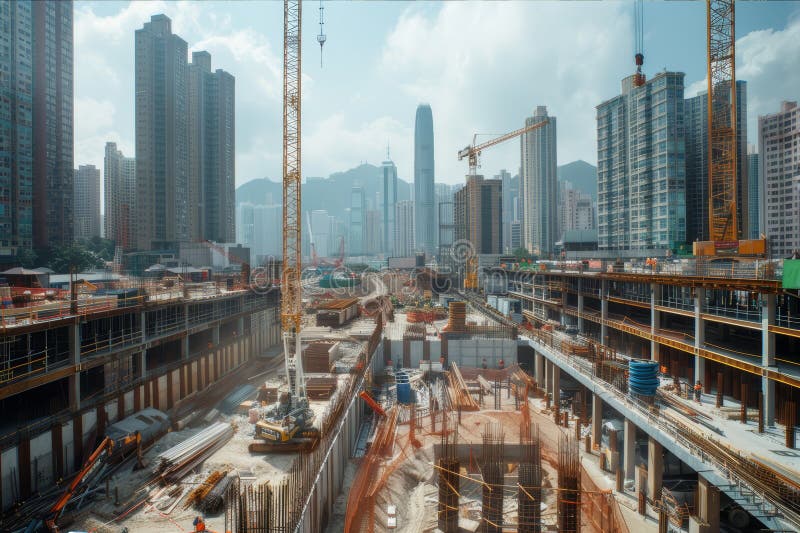 1,297 Construction's Modern Infrastructure Stock Photos - Free ...