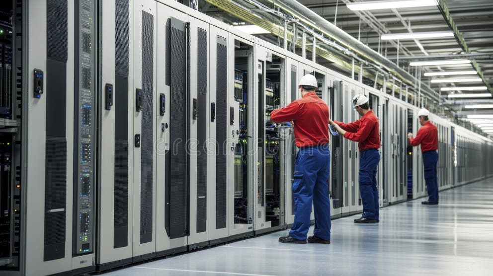 In a Bustling Data Center, Coworkers Unite Around a Shared Mission ...