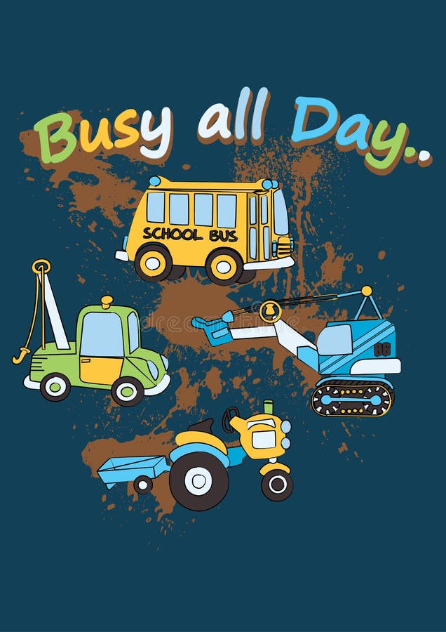 Kids Busy Day Stock Illustrations – 55 Kids Busy Day Stock ...