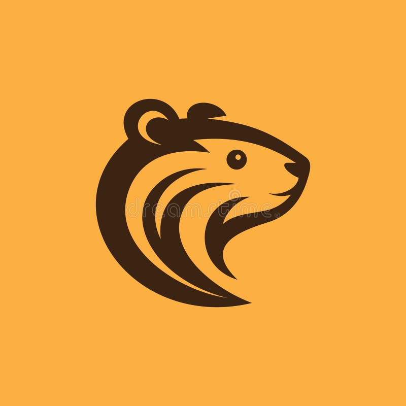 Busy Beaver, Logo Craft Highlight Stock Vector - Illustration of ...