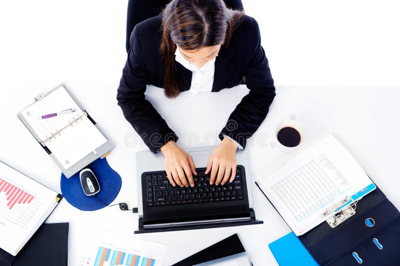 Busy Typing stock image. Image of desk, computer, hand - 1174813