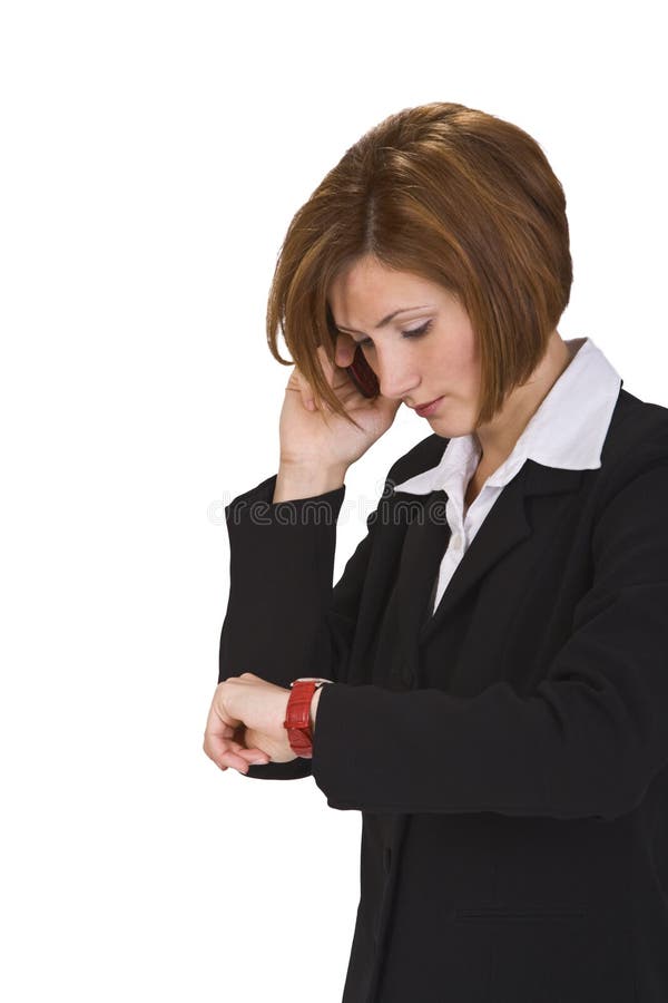 Busy call stock image. Image of female, lady, appointment - 6735763