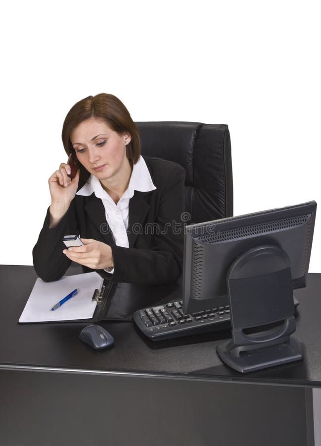 Busy call stock photo. Image of female, electronics, conversation - 8541296