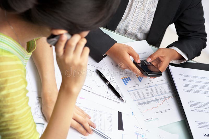 Relaxed working stock image. Image of business, employees - 1129379