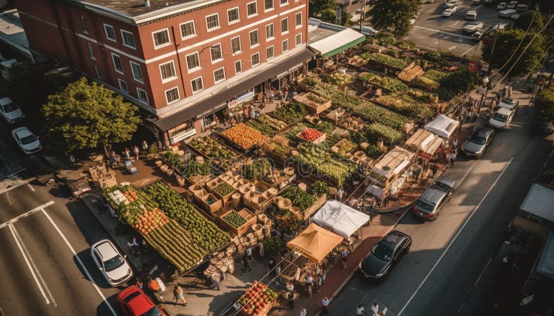 Busy City Life Crowded Streets, Traffic Jam, Rush Hour Motion Generated ...