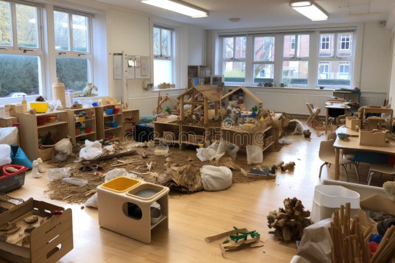 Busy Classroom Stock Illustrations – 229 Busy Classroom Stock ...