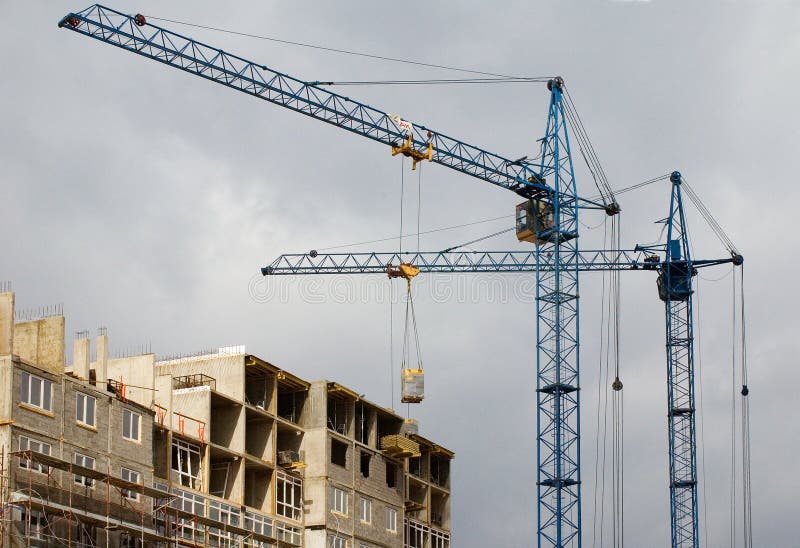 Busy Construction site stock image. Image of city, municipal - 690589