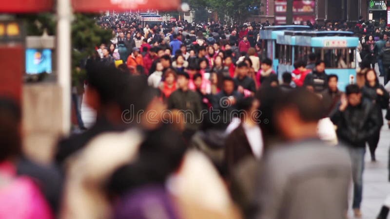 Busy Crowds Traffic Time Lapse Stock Footage - Video of finance, motion ...