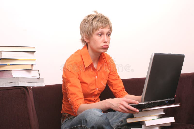 Busy day - problems stock image. Image of internet, inside - 146073