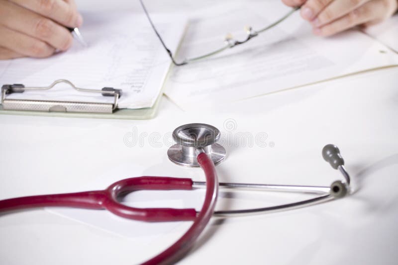 Busy doctor stock photo. Image of corporate, male, diagnose - 22250188
