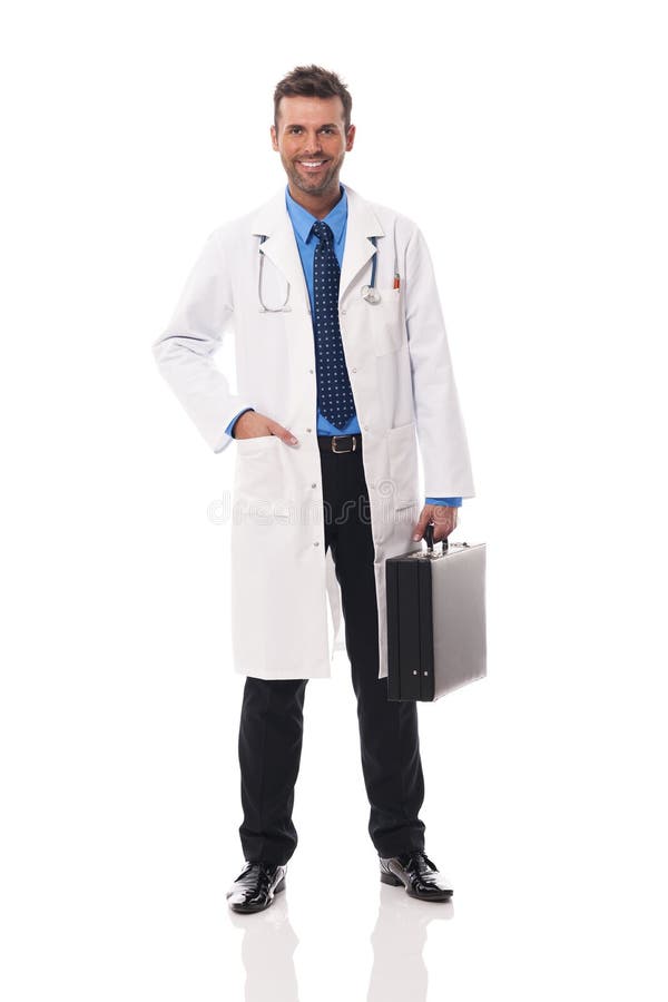 Busy doctor stock photo. Image of health, caucasian, full - 34806160