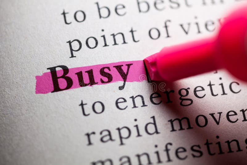 Busy stock photo. Image of word, dictionary, page, closeup - 178238156