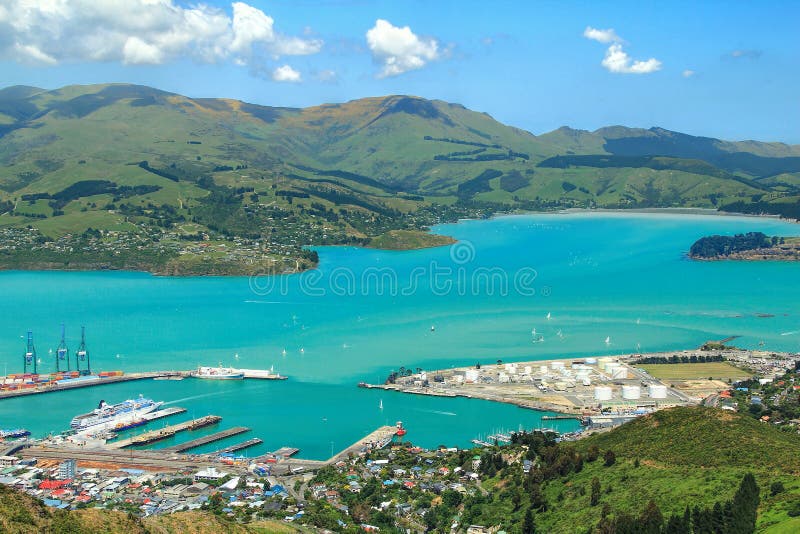 Busy harbor in summer stock photo. Image of recreation - 42802806