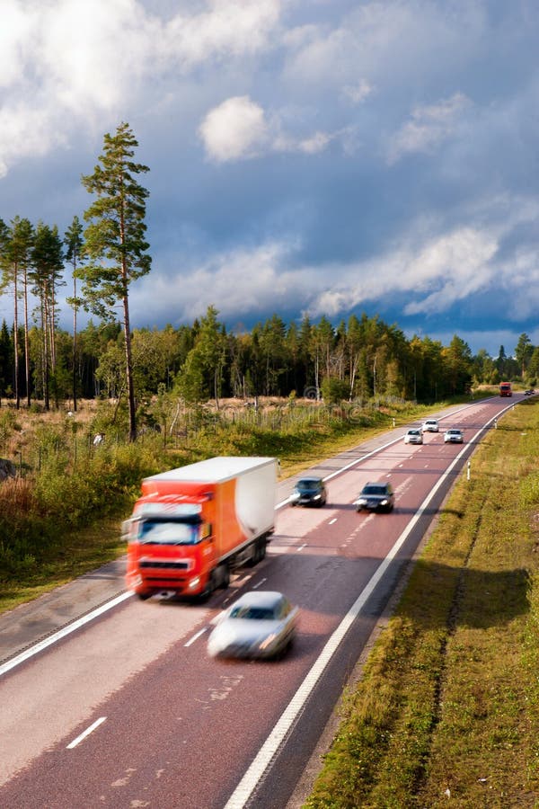 Busy highway stock image. Image of lane, road, asphalt - 21155329