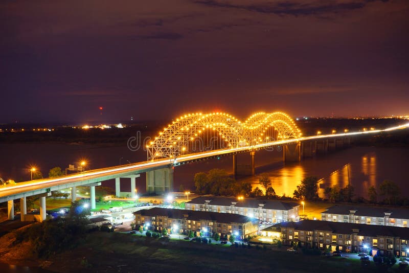 Busy highway in Memphis stock image. Image of business - 62644425