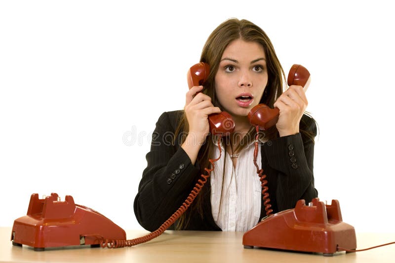 Busy hot line stock image. Image of overloaded, white - 7875699