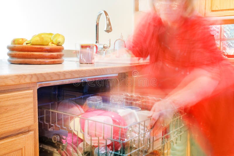 Busy in the kitchen stock image. Image of busy, residential - 19966615
