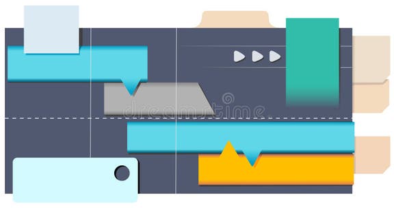 Busy Label-Me File Background Stock Vector - Illustration of isolated ...