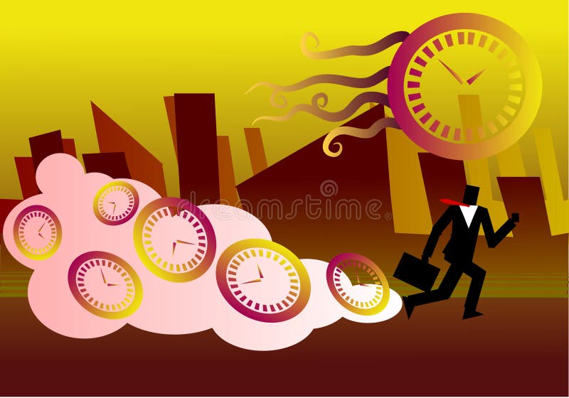 Busy lifestyle stock vector. Illustration of watch, lifestyle - 17898802