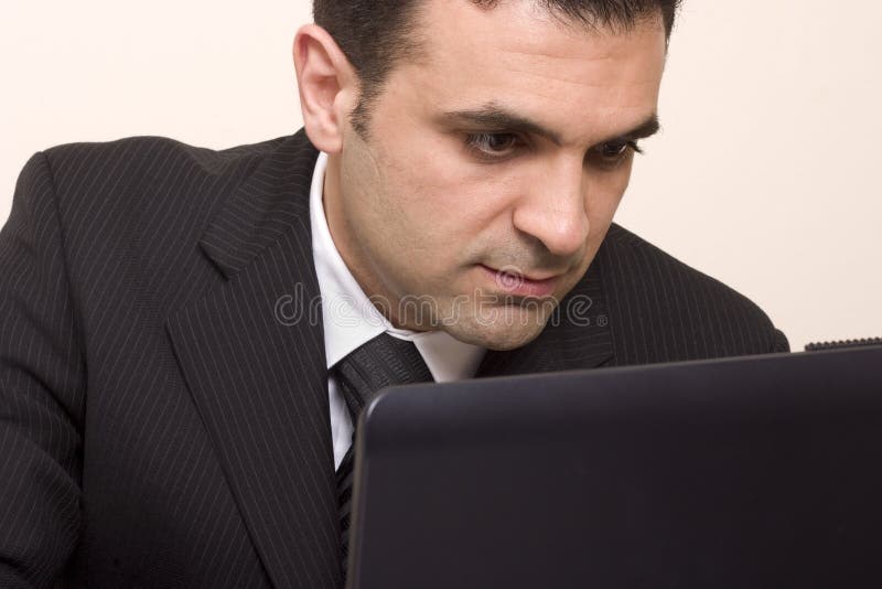 Busy man. stock photo. Image of executive, idea, male - 4991562