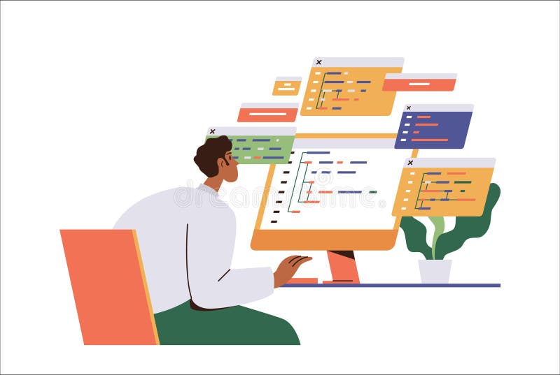 Managing Software Stock Illustrations – 791 Managing Software Stock Illustrations, Vectors ...