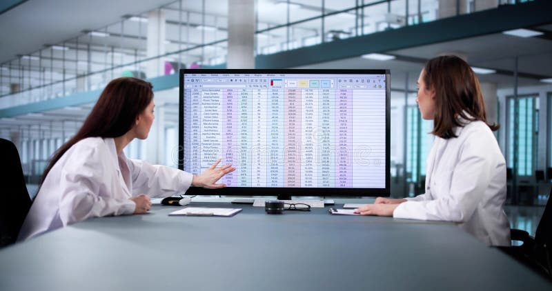 Busy Medical Coder Audits Billing Codes Stock Photo - Image of ...