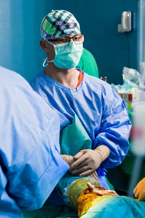 Oxygen Doctors Busy Operating Patient Stock Photo - Image of busy ...