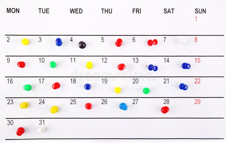 Busy month stock photo. Image of month, generic, appointment - 24279828