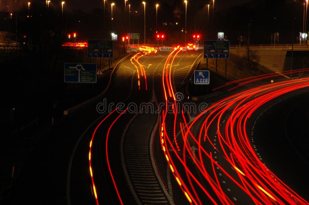 Busy Off Ramp stock image. Image of business, auto, concept - 5584019