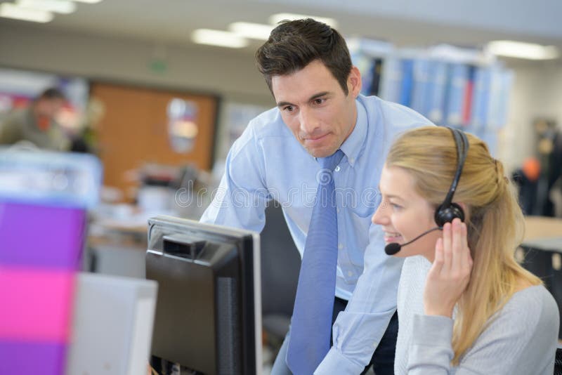 A busy office scene stock image. Image of data, working - 117483857