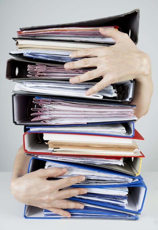 Woman Lots Files Stock Photos - Free & Royalty-Free Stock Photos from ...