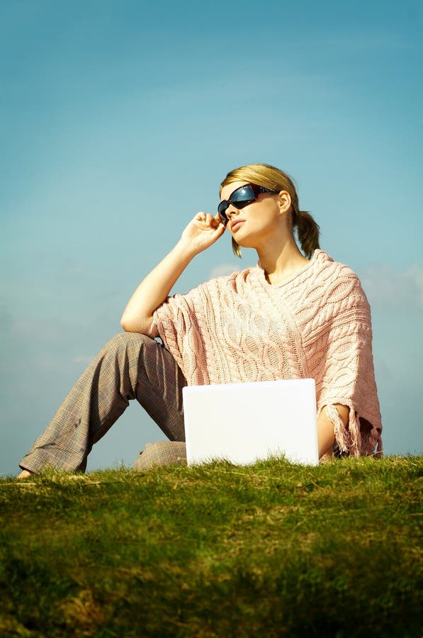 Busy Relax stock photo. Image of business, person, countryside - 1329528