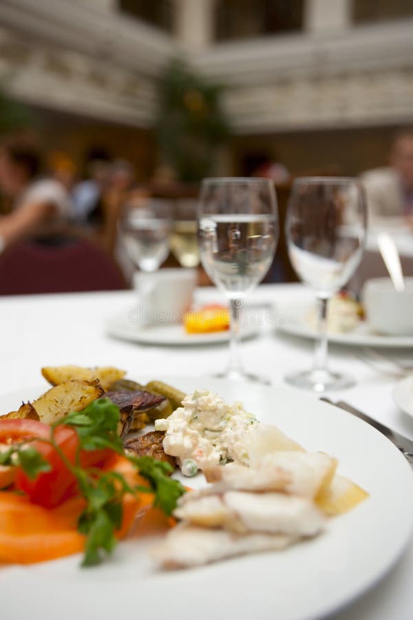 Busy restaurant stock image. Image of china, fine, interior - 10051163