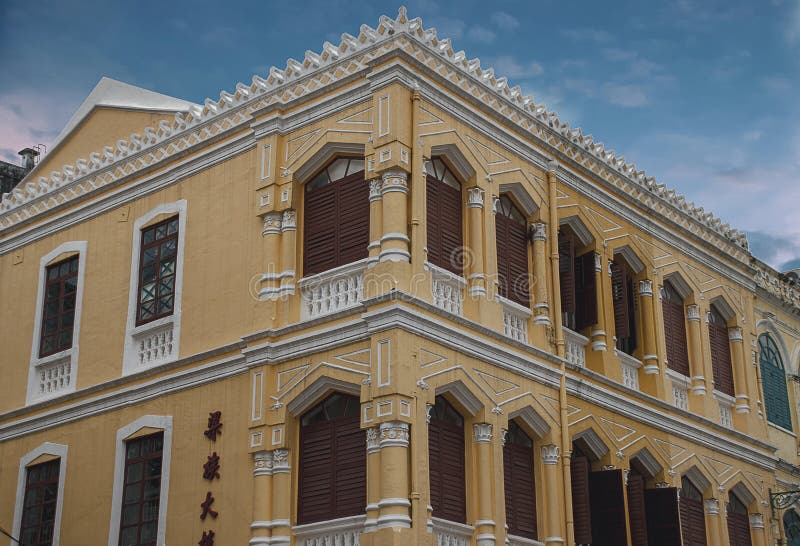 Busy Art Macau Line Drawing Macao Landscape Dream Sketch Cityscape ...