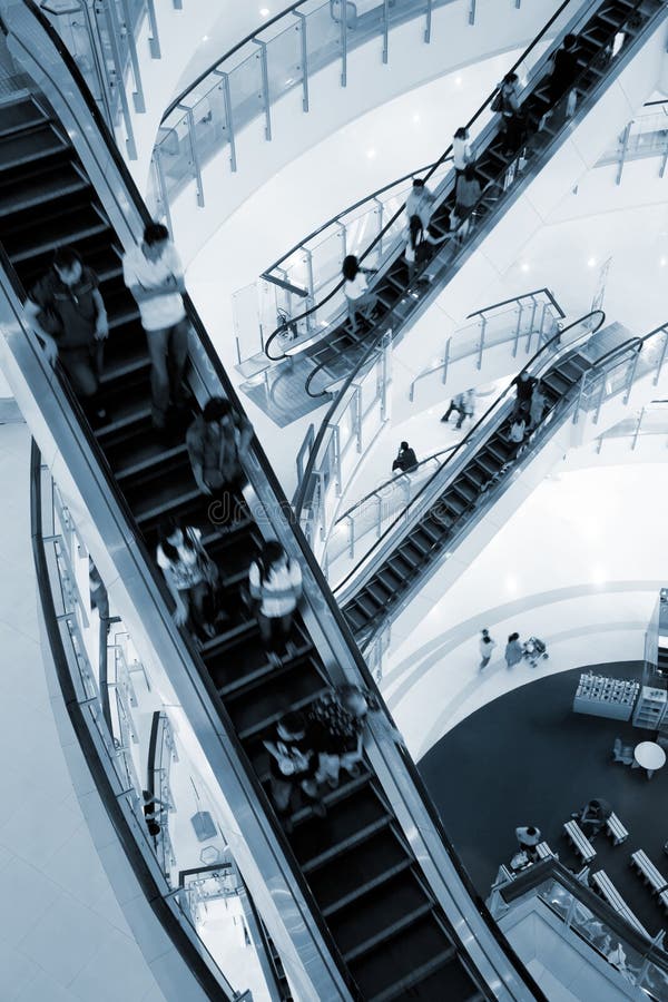 Inside of Shopping Mall in New York City Editorial Image - Image of ...